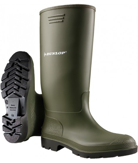 Bota Dunlop caña alta Pricemastor Verde